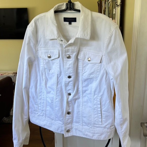 Talbots | Jackets & Coats | Talbots Classic Jean Jacket Solid | Poshmark